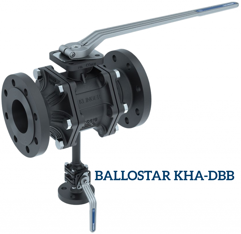 Триделни сферични кранове – KLINGER KHA НОВ МОДЕЛ 2022 – Полимат®