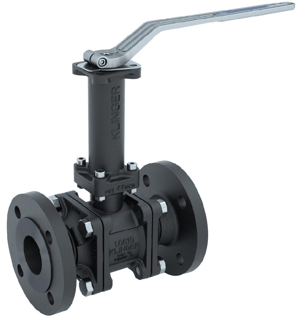 Триделни сферични кранове – KLINGER KHA НОВ МОДЕЛ 2022 – Полимат®